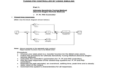 solved tuning pid controller by using simulink part 1 ultimate