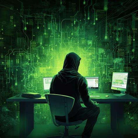 Premium Photo Online Security Technology Hacking Background