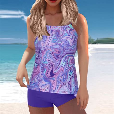 Tejiojio Plus Size Swimming Suits For Women Clearances Ladies Swimming