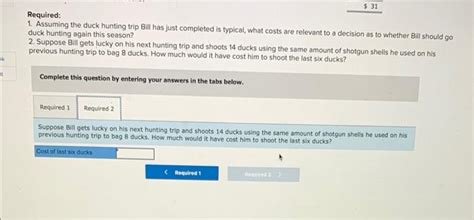 solved bill has just returned from a duck hunting trip he