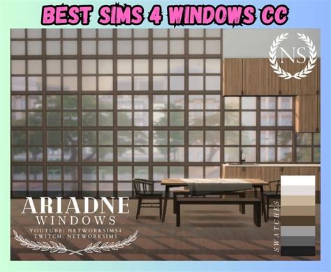 23 Stunning Sims 4 Window Cc That Will Transform Your Sims Home