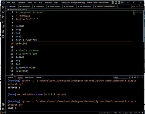 Task 5 Compound And Simple Interest Rate Calculate Kiran Sagar