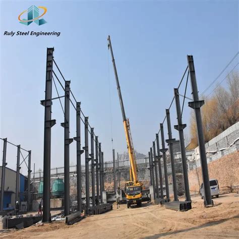 Cladding Sheet Bolt Connection Square Meter Industrial Steel Structure