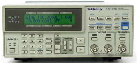 Tektronix Afg320 Arbitrary Function Generator Tektronix