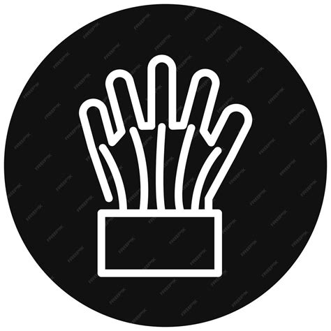 Premium Vector Metacarpals Icon