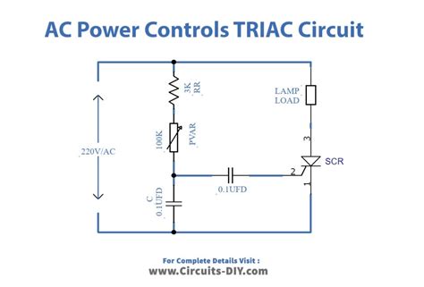 Ac Power Controls Triac Bt136 Circuit Diagram