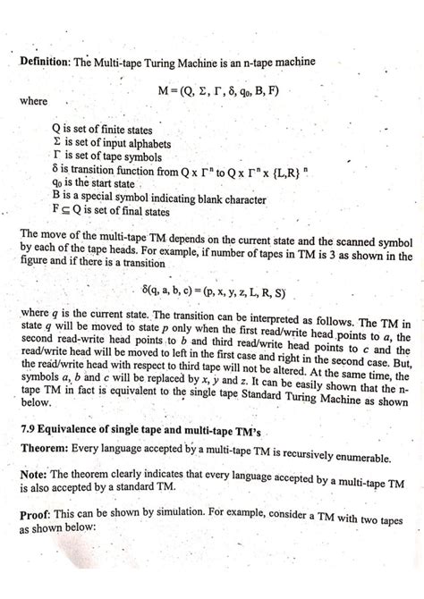 Theory Notes Theory Of Computation For Vtu Pdf