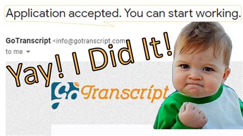 Do These To Pass The Gotranscript Audio Test Youtube