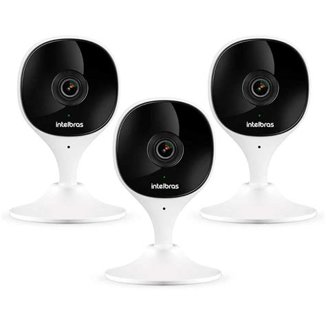 Kit 3 Câmeras Wifi Com Aúdio E Inteligência