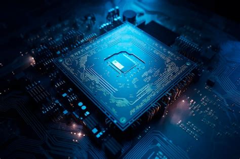 Premium Photo CPU Advanced Central Processing Unit Concept Network Security Motherboard Chip