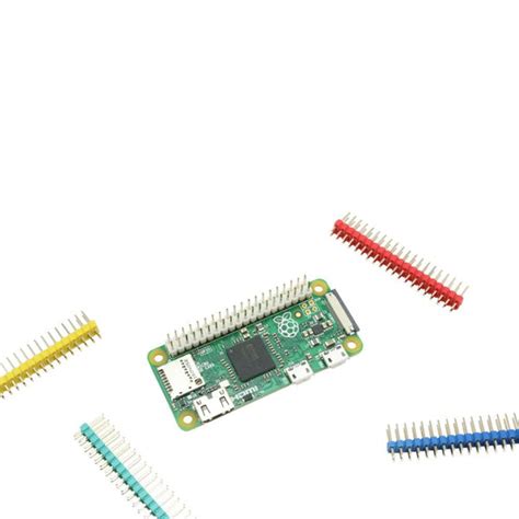 Coloured Gpio Headers 5 Pack The Pi Hut