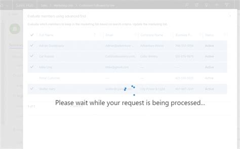 Addremove Members From Marketing List In Dynamics 365 Ce Uci Using Advanced Find Query