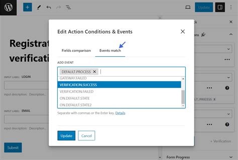 setting up email verification — jetformbuilder crocoblock