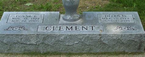 Helen D Finney Clement 1924 1998 Find A Grave Memorial