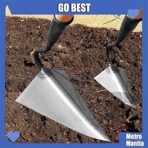 Agricultural Triangle Hoe Weeding Hoe Farm Agriculture Tools Planting Flowers Loosening Shopee