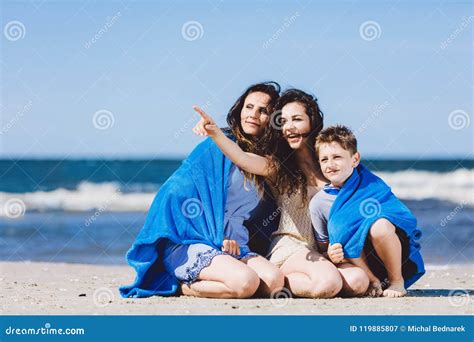Older Sister With Younger Brother And Sisters On Excursion In The