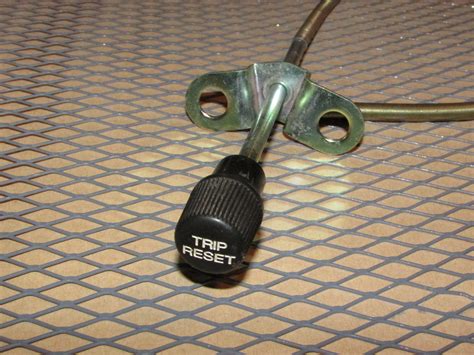 77 78 Datsun 280z Oem Speedometer Odometer Trip Reset Switch And Cable
