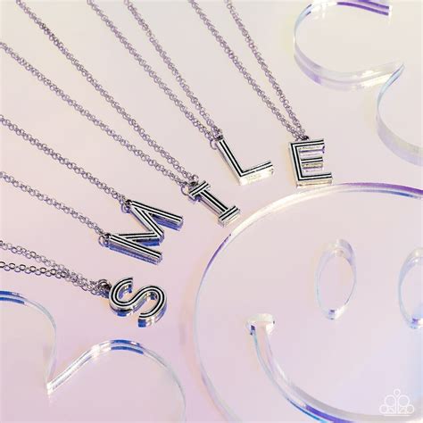 Paparazzi Leave Your Initials Silver We Have All Letters Please