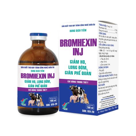 Bromhexin Inj Vietvet