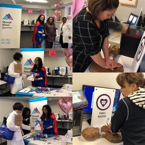 Mount Sinai Queens Mount Sinai Queens Teaches Cpr To Community And