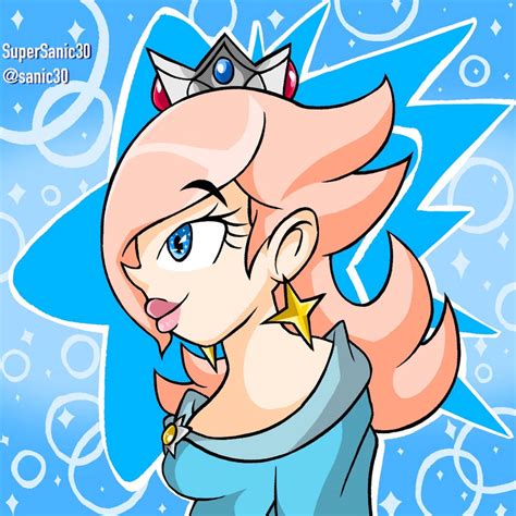 Princess Rosalina Super Mario By Supersanic30 On Deviantart