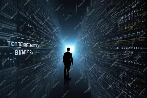 Premium Photo | Digital transformation concept System engineering Binary code Programming