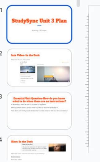 Studysync 6th Grade Unit 3 Content Slides Tpt