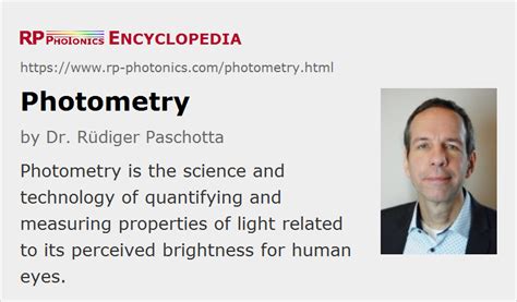 photometry perceived brightness human eye photopic scotopic