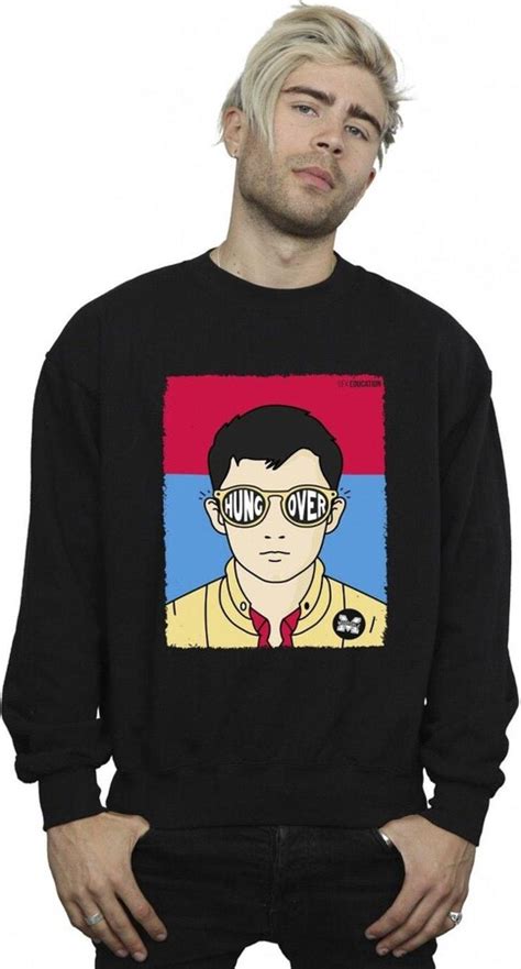 Netflix Sex Education Otis Illustrated Sweatshirt Shopstyle Jumpers