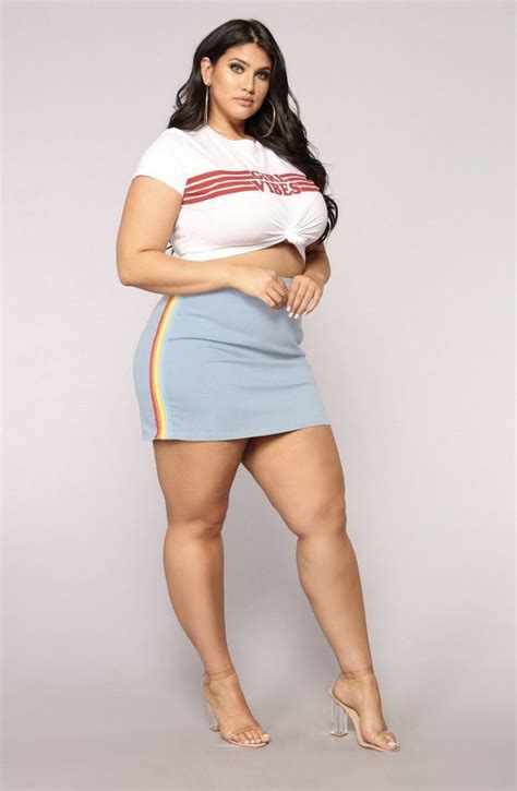 Micro Mini Denim Skirt Mini Skirts Outfits Plus Size Plus Size Short