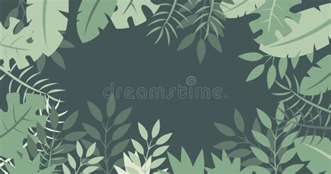 Animated Background Of Leaves Around The Screen Display In The Middle Stock Footage Video Of