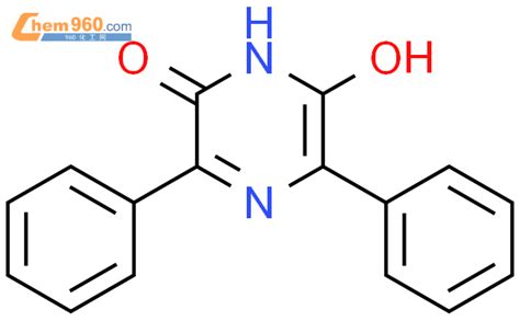 33837 37 5 2 1h Pyrazinone 6 Hydroxy 3 5 Diphenyl 化学式、结构式、分子式、mol、smiles 960化工网