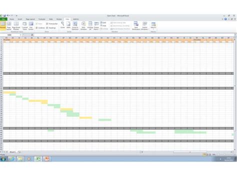 Gant Chart Pptx