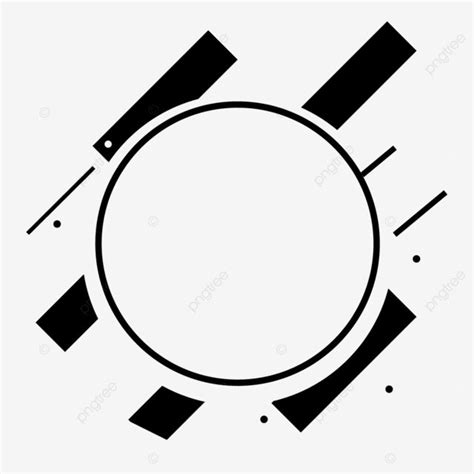 Abstract Round Frame Border Abstract Round Border Png And Vector