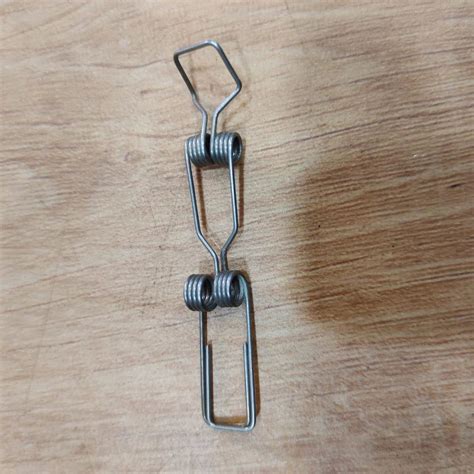 Silver Mild Steel Ms Double Torsion Lock Spring For Automobile At ₹ 20piece In Bengaluru