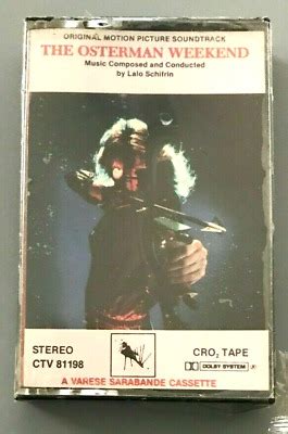 The Osterman Weekend Original Motion Soundtrack Audio Cassette New