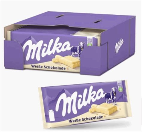 Milka Weiße Schokolade 22 Tafeln à 100g Ab 15 64 € Prime [0 71 € Pro