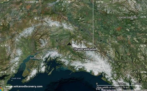 Drum Volcano Eastern Alaska United States Facts And Information