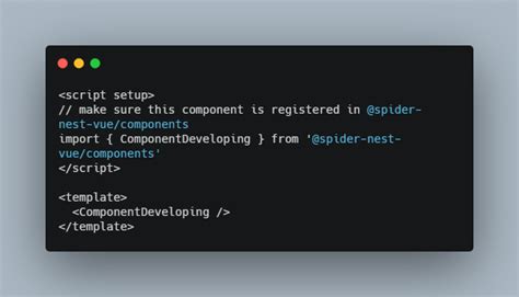 Spider Nest Vue A Vue Js Ui Library For Web