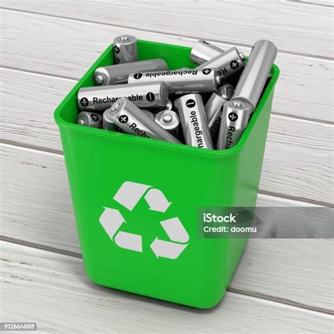충전식 배터리 재활용 기호 녹색 양동이에 힙 3 차원 렌더링 0명에 대한 스톡 사진 및 기타 이미지 0명 Alcoholics Anonymous 다양 Istock