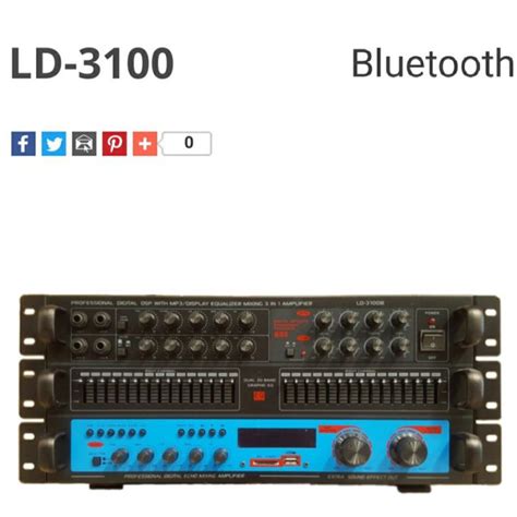Jual Power Amplifier Lad Ld 3100 B 3100b Ld3100b Digital Mixing Ampli