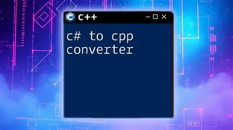 C To C Converter A Quick Guide To Swift Transitions