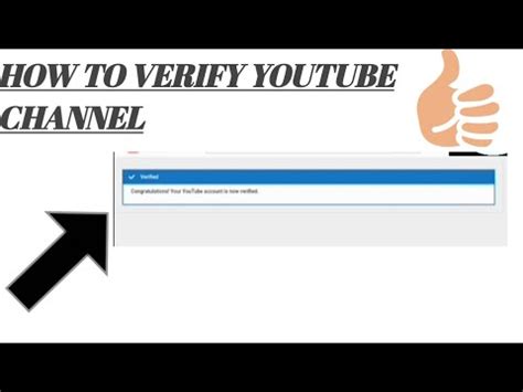HOW TO VERIFY YOUTUBE CHANNEL AND HOW TO ADD THUMBNAIL ON VIDEO - YouTube