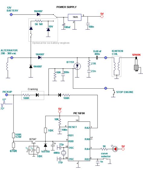 Cdi Ignition Schematic Ignition Cdi Wiring Discharge Capacit