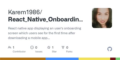 GitHub Karem React Native Onboarding UI React Native App Displaying An User S Onboarding