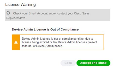 Solved Ise Device Admin Licensing Cisco Community