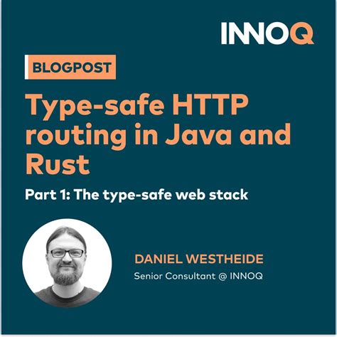 Innoq On Linkedin Softwaredevelopment Java Rust Webapplications Webdevelopment