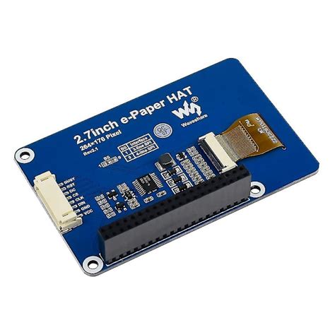 2 7 tum spi eink e paper display skärm modul hatt kompatibel med rpi