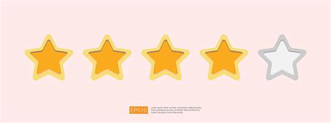 평가 고객 만족도 및 긍정적인 경험을 위한 5성급 고객 제품 등급 개념 좋은 피드백 검토 아이콘 벡터 일러스트레이션 개념에 대한