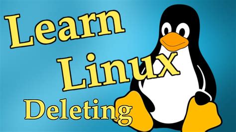Linux 101 Episode 4 Removing Files Youtube